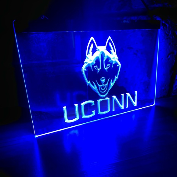 Other | Uconn Huskies Led Neon Light Sign 8x12 | Poshmark